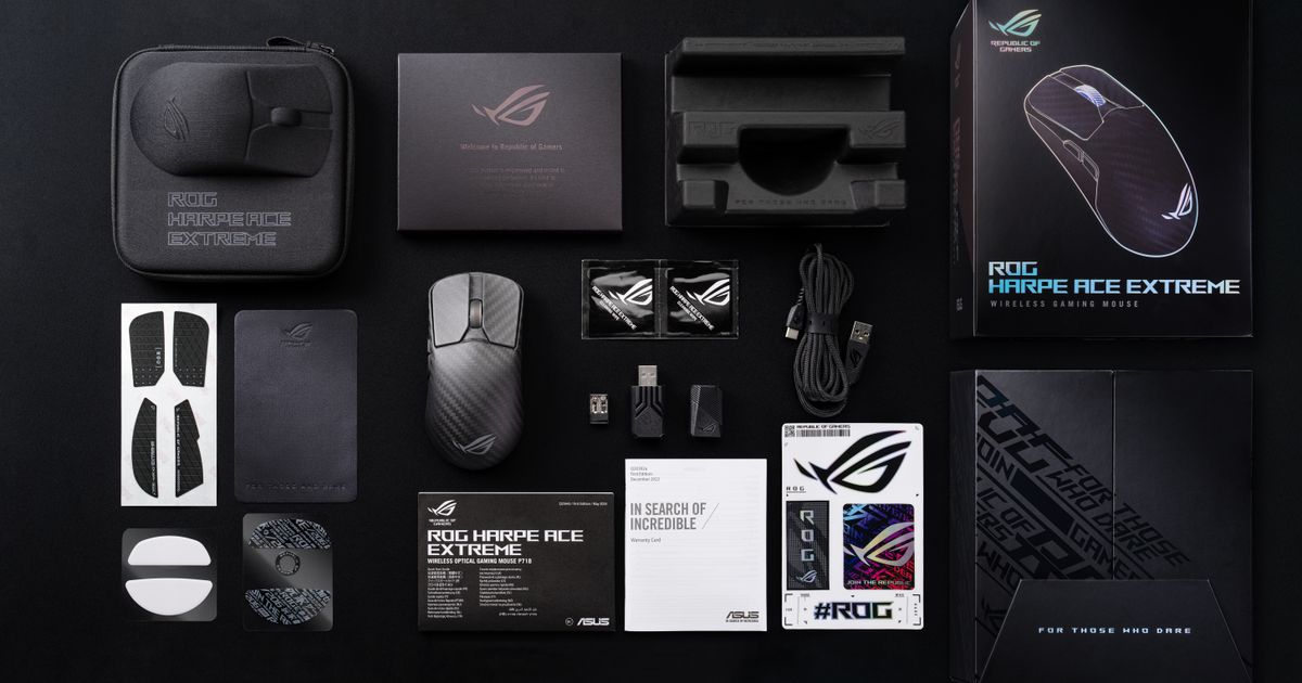 ASUS Republic of Gamers Announces Availability of ROG Harpe Ace Extreme | ASUS Pressroom ...